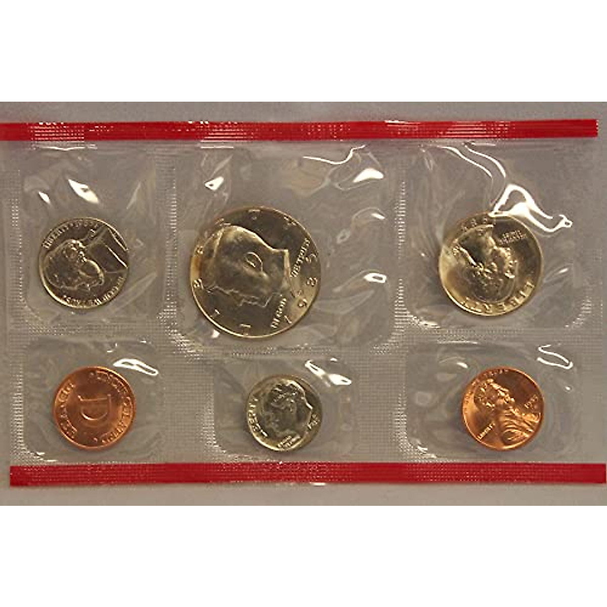 1985 United States Mint Uncirculated Coin Set in Original Government Packaging