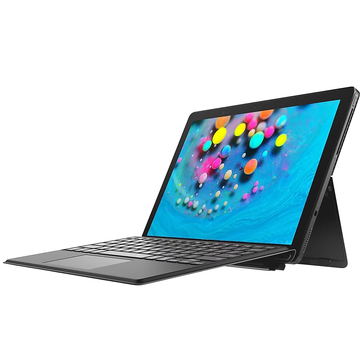 Dell Latitude 5285 2-in-1 Tablet PC Touchscreen FHD Laptop, Intel Core i5-7th Processor, 8GB RAM, 256GB SSD, Backlit Keyboard, Dual Cameras, WiFi, Bluetooth, Windows 10 Pro (Renewed)