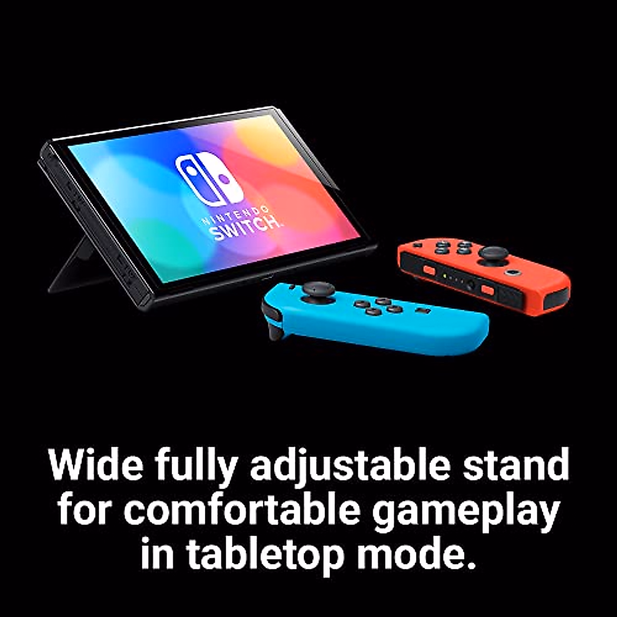 Nintendo Switch (OLED Model) - Neon Blue/Neon Red (European Version)