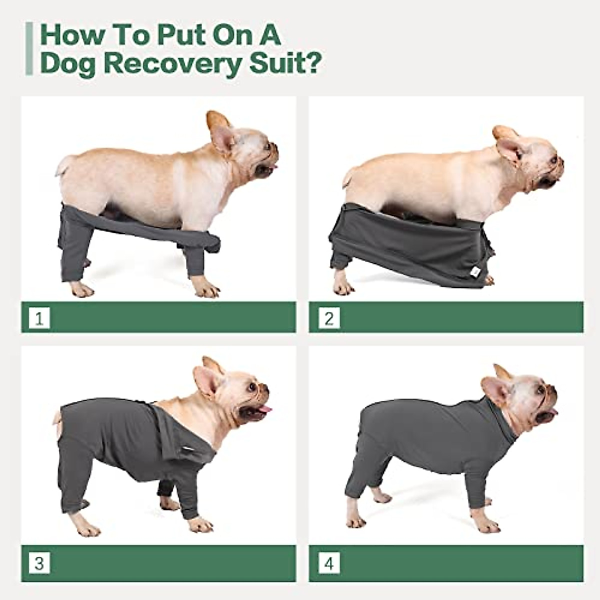 Dog Cone Alternative After Surgery for Large, Comfy Dog Onesie Recovery Suit for Surgery Male, Spay Dog Shirts for Medium Dogs Girl Female (XXXL Boxer)