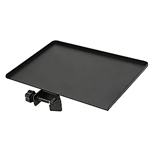 Sound Card Tray,Universal Sound Card Tray Live Broadcast Microphone Mic Rack Stand Phone Clip Holder,Multifunction ABS+Metal Commodity Shelf Mobile Phone Live Broadcast Bracket
