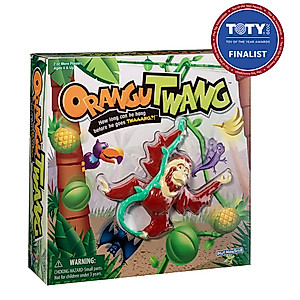 Orangutwang Kids Game - How Long Can He Hang Before He Goes Twaaang?!