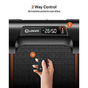 Walking Pad, UREVO Under Desk Treadmill for Home Office, Portable Walking Pad Treadmill Under Desk with Wider Running Belt, Dual Control