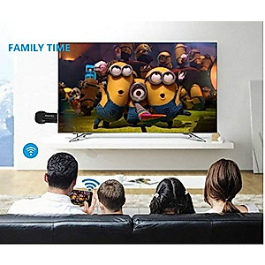 Anycast Plus HDMI Wireless Display Receiver, SmartSee Airplay MiraCast Adapter DLNA Streaming Stick Cast iOS Mac Android Phone Screen to HD TV Thanksgiving Christmas Day Gift