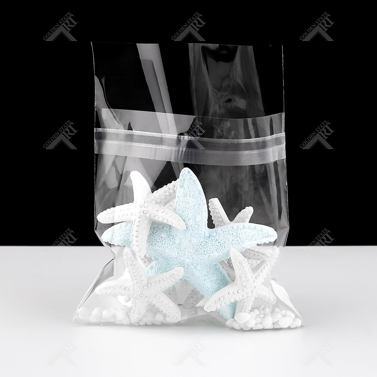 Golden State Art, Pack of 100, Acid-Free 16 3/8x 20 1/8 inches Crystal Clear Sleeves Storage Bags for 16x20 Photo Framing Mats Mattes