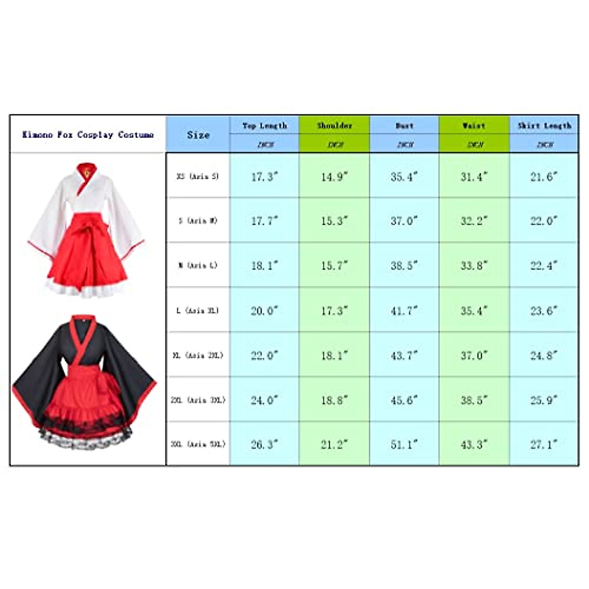 Japanese Anime red White Kimono Fox Rabbit Cosplay Costume Furry Fox Ear Mask with Socks 2XL