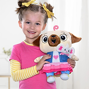 Chip and Potato ZERONIC Jumbo Plush Toy, Official Licensed Stuffed Animal 12 Inch Chip with Her 4 Inch Removable Potato Pal!