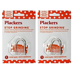 Plackers Stop Grinding Dental Night Protector, Pack of 2
