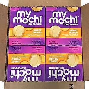 My Mochi Sweet Mango Ice Cream, 9.1 Ounce - 12 per case.