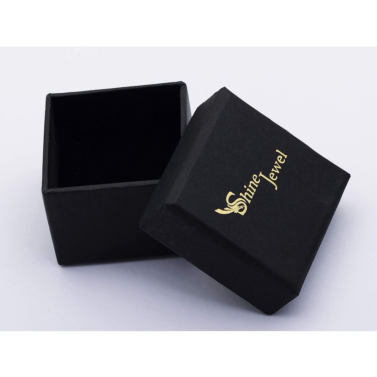 Shine Jewel Solitaire 925 Sterling Silver 1.45 Ctw Red Garnet Stackable Rose Gold Ring (8)