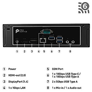 MSI PRO DP21 Desktop, Intel Core i7-13700, UHD 770, 16GB' Memory, 500GB SSD, WiFi 6 AX211, Windows 11 PRO/3Y Onsite Warranty (13M-495US), Black