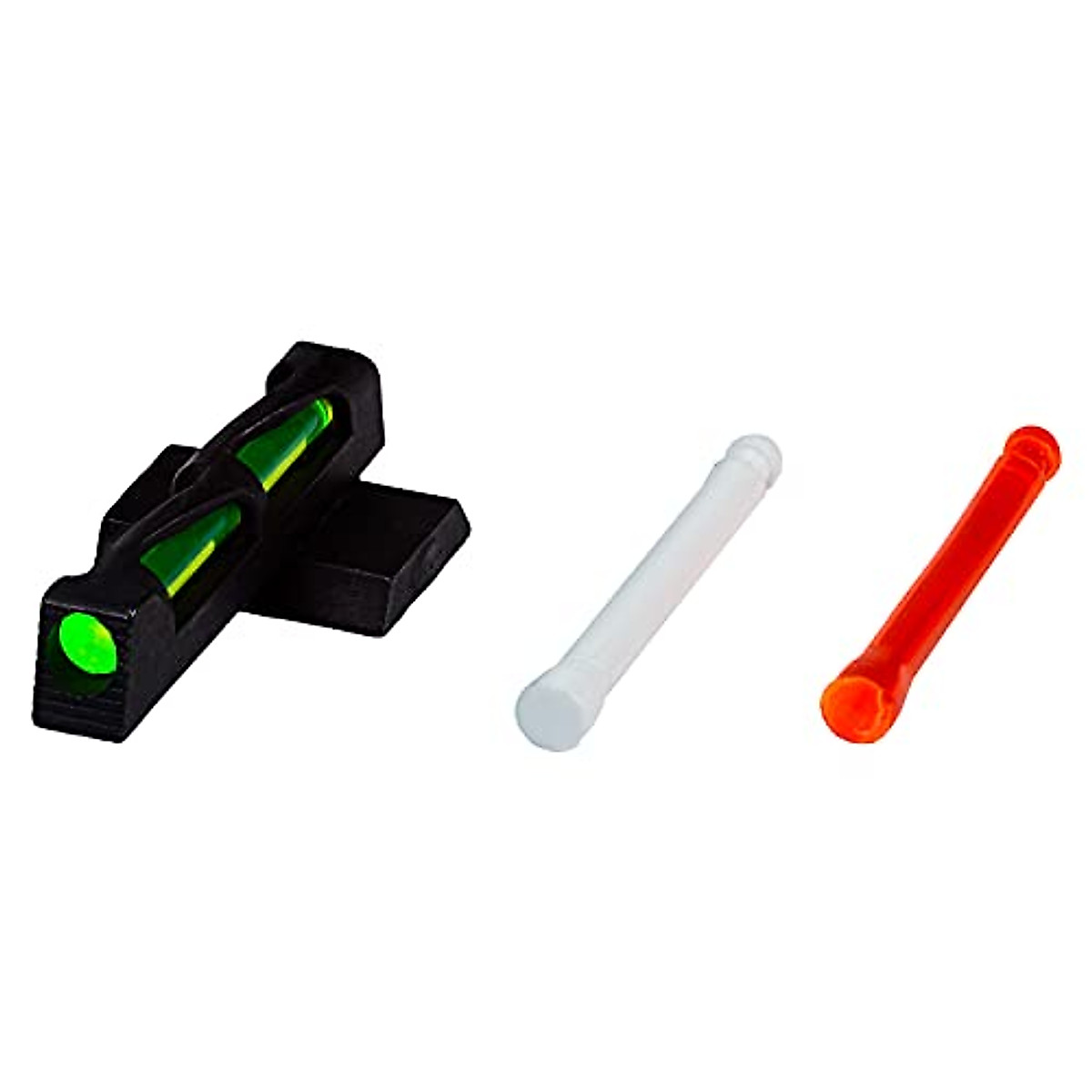 HIVIZ unisex adult Handgun HiViz SW2014 Interchangeable Style Front Sight for Smith Wesson M P Full Size, Green, Red, and White, One Size US