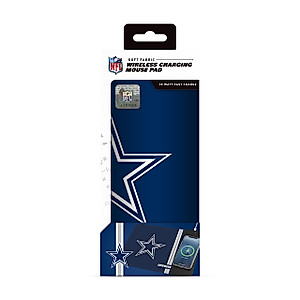 SOAR NFL Wireless Charging Mouse Pad, Dallas Cowboys