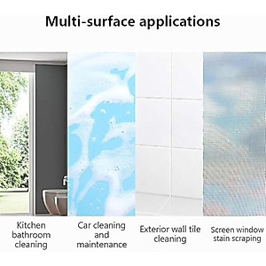 Silicone Air Broom with 51inch Long Handle Magic Broom Sweeper,Adjustable Broom Pet Hair Remover for Carpet,Kitchen,Concrete Floor,Bathroom Tile(Size:35cm/13.8inch (Width))