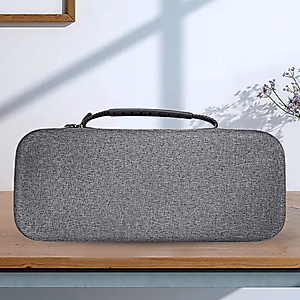 AZURAOKEY Compatible with PS Portal Accessories, Handheld Game Consoles EVA Hard Carrying Case and 9H Hardness Tempered Glass Screen Protector for Playstation 5 Portal Accessories