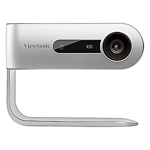 ViewSonic M1 Portable LED Projector with Auto Keystone, Dual Harman Kardon Speakers, HDMI, USB C, Stream Netflix with Dongle