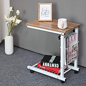 taimowei Side Table Removable Coffee Table Side Table Lift Lazy Bedside Table Sofa Rack Computer Desk Desk