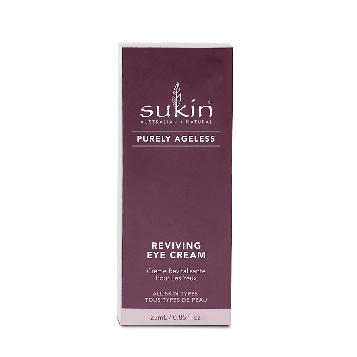 Sukin Purely Ageless ​Reviving Eye Cream​, 0.85 fl oz