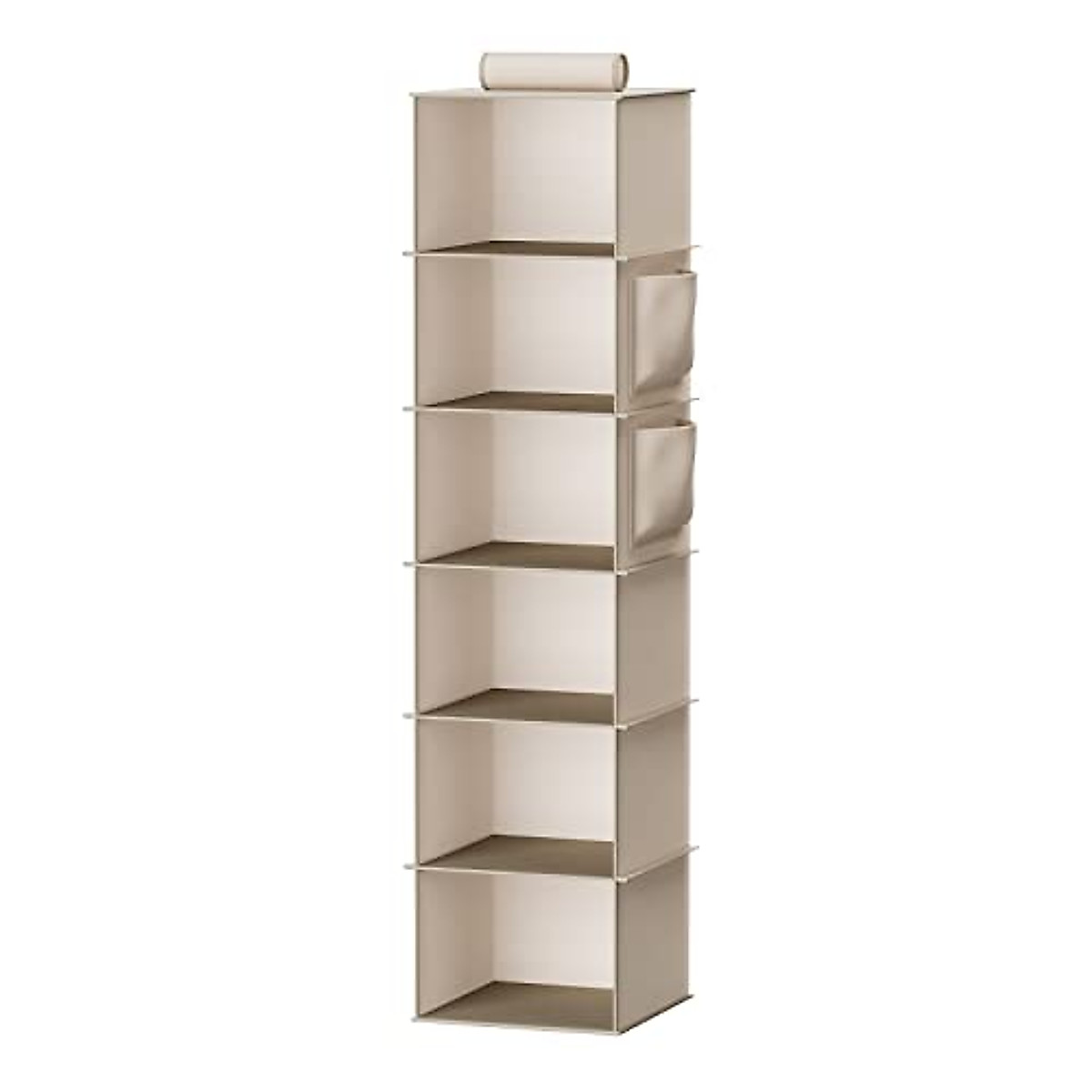 YOUDENOVA 6-Shelf Hanging Closet Organizer, 3-Shelf Closet Hanging Storage Shelves