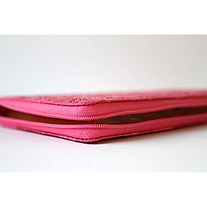 Biblia Reina Valera 1960 letra grande. Símil piel fucsia, cremallera, índice, ma nual / Spanish Bible RVR 1960. Handy Size, Large Print, Leathersoft