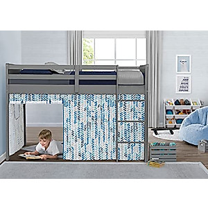 Delta Children Loft Bed Tent - Curtain Set for Twin Loft Bed (Bed Sold Separately), Arrowhead