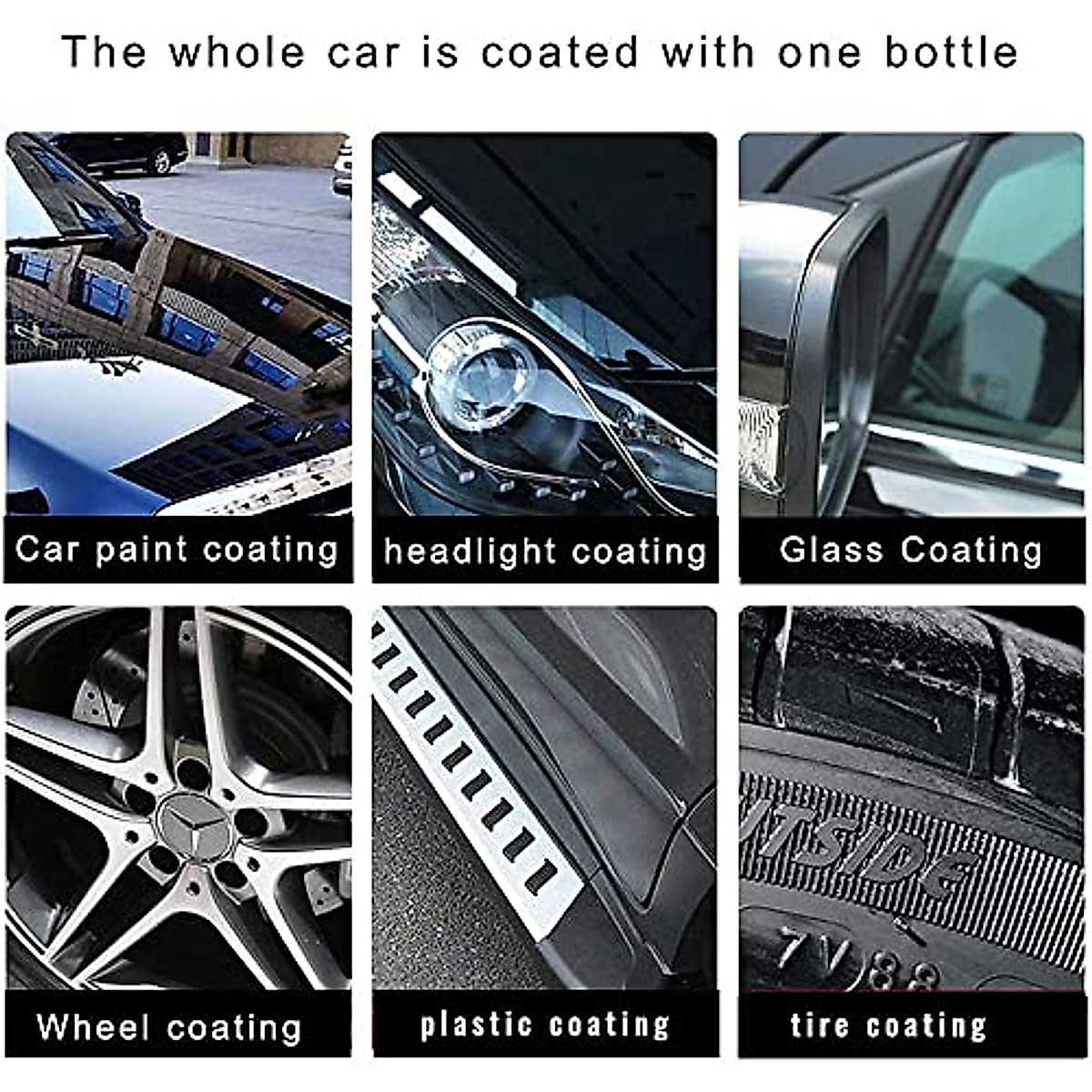 Car Scratch Repair Nano Spray, Car Nano Repairing Spray, Polishing Nano Coating Agent, Fast Repairing Scratch Spray - Scratch Removal For All Car Body (250ML-1PC)