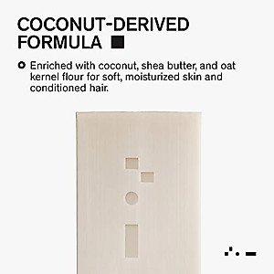 Bravo Sierra Body and Hair Mens Soap Bar All-In-One Shampoo & Soap for Men's Face, Hair & Body - Fragrance Free, 7 oz - Coconut, Shea Butter and Oat Flour for Soft Skin and Healthy Hair