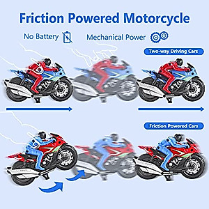 Vioziot Motorcycles - Dirt Bike Toys for Kids 3-5 & 5-8 Supercross Toy Dirt Bikes