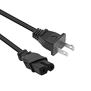 Hanorld UL Listed Power Cord Replacement for Brother Sewing Machine CS8000 CS7000i CS8060 CS8072 XR1300 XR1355 XR-4040 XR-7700 Nouvelle 1500S NV4000D XR-9000 XR-9500PRW 845 BC-1000 6Ft AC Power Cable