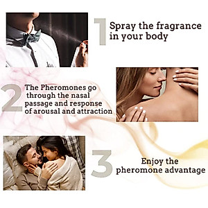 AKIOLOAS Alpha-Men Feromone Perfume, Pheromone Cologne for Men Attract Women, Alpha Men Perfume, J. LeNuova Men Feromone Perfume, Pheromones for Men To Attract Women Body Spray (1Bottle)