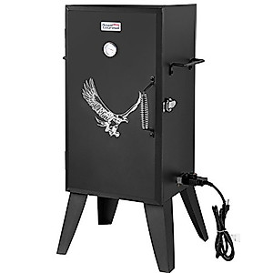 Royal Gourmet SE2801 Electric Smoker, Black & The Complete Electric Smoker Cookbook: Over 100 Tasty Recipes and Step-by-Step Techniques to Smoke Just About Everything