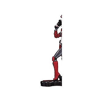 DC Collectibles Harley Quinn Red, White & Black: Harley Quinn by Joshua Middleton Statue, Multicolor