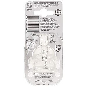 Philips Avent 6 Pack BPA Free Classic Fast Flow Nipple