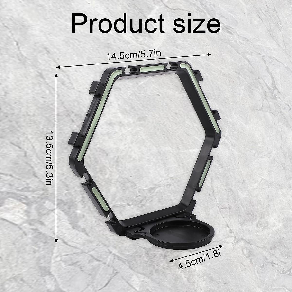 7pcs Riser Display Shelf for Funko POP Figures, Display Shelf Wall Mount for Decoration Collectible Display Stands Showcase Floating Shelves Display Ledge