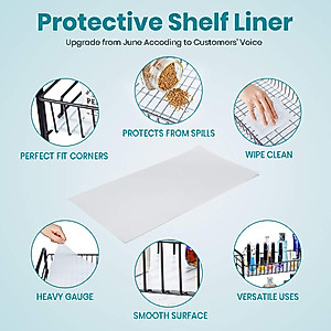 Spice Rack Organizer for Countertop 2 Tier Counter Shelf Standing Holder Storage for Kitchen Cabinet-Bronze