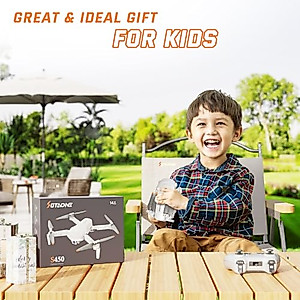 SOTAONE S450 Drone with Camera for Adults, 1080P HD FPV Drones for Kids with One Key Take Off/Land, Altitude Hold, Mini Foldable Drone with 2 Batteries, RC Quadcopter Toys Gifts for Beginners