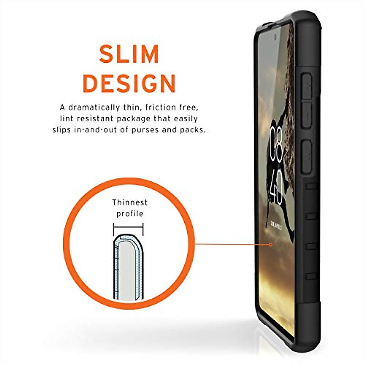 URBAN ARMOR GEAR UAG Designed for Samsung Galaxy A51 Case Pathfinder [Black] Rugged Shockproof Military Drop Tested Protective Cover