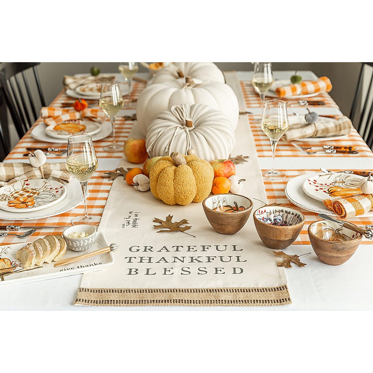 Mud Pie, Turkey, Enamel Harvest Dip Bowl Set, cup 3" x 5" dia | spreader 6 1/2"