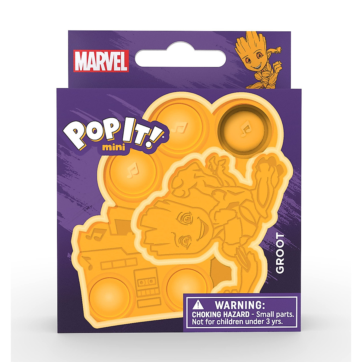 Pop It! Buffalo Games - Marvel Mini Baby Groot