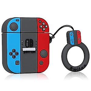 Case for Airpods 1&2, Cartoon Cute Funny Cool Soft Silicone, Fun Fashion Trendy 3D Kawaii Design Unique Hypebeast Cover for Airpod 2/1 [Game Kaiguan]