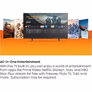 Hisense 50-inch ULED U6 Series Quantum Dot QLED 4K UHD Smart Fire TV (50U6HF, 2022 Model)
