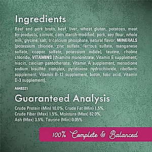 Purina Fancy Feast Medleys Beef & Pork Milanese with Carrots & Potatoes in Savory Juices - 3 oz. Can