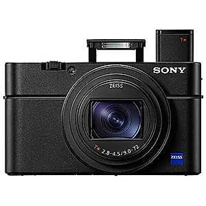Sony DSC-RX100M6 RX100 VI Cyber-Shot Digital Camera 20.1 MP with 24-200mm Zoom Lens + Lexar 64GB SDHC/SDXC UHS-I Card + Dual Battery Kit + Accessory Bundle