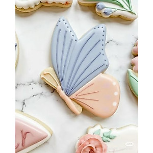 3PCS Butterfly Cookie Cutters Set,Stainless Steel Cutter for Themed Party Baby Shower Wedding Spring Easter Holiday