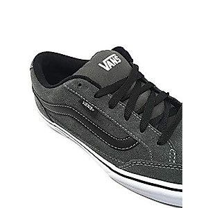 Vans Men's Bearcat Skate Shoes, Charcoal/White/Black, (9.5)
