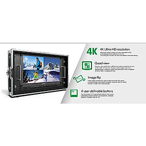 LILLIPUT BM150-4K 15.6" Carry-on 4K Monitor 3840?160 Ultra-HD Resolution, 1000:1 Contrast Ratio, 25ms Response Time