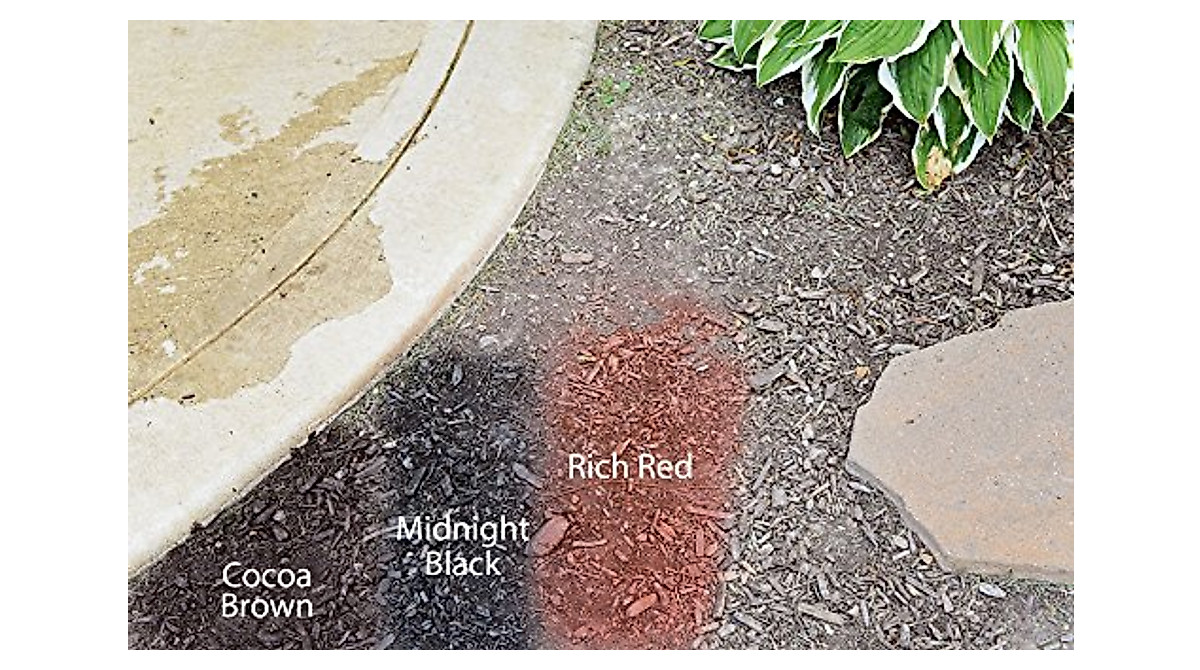 MulchWorx Brown Mulch Color Concentrate - 2,800 Sq. Ft. - Rich Dark ...