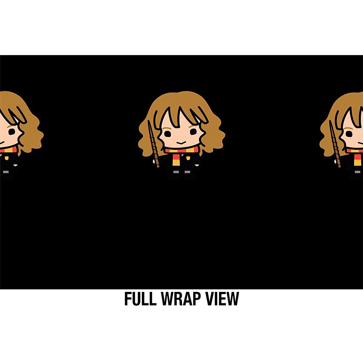 Harry Potter OFFICIAL Cute Chibi Hermione Character 18 oz Insulated Water Bottle, Leak Resistant, Vacuum Insulated Stainless Steel with 2-in-1 Loop Cap