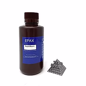 EPAX 3D Printer General Purpose Rapid Resin for LCD 3D Printers, 1kg Grey