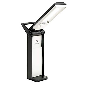 OttLite L139AB 13 Watt Desk Lamp with Swivel Base, Black